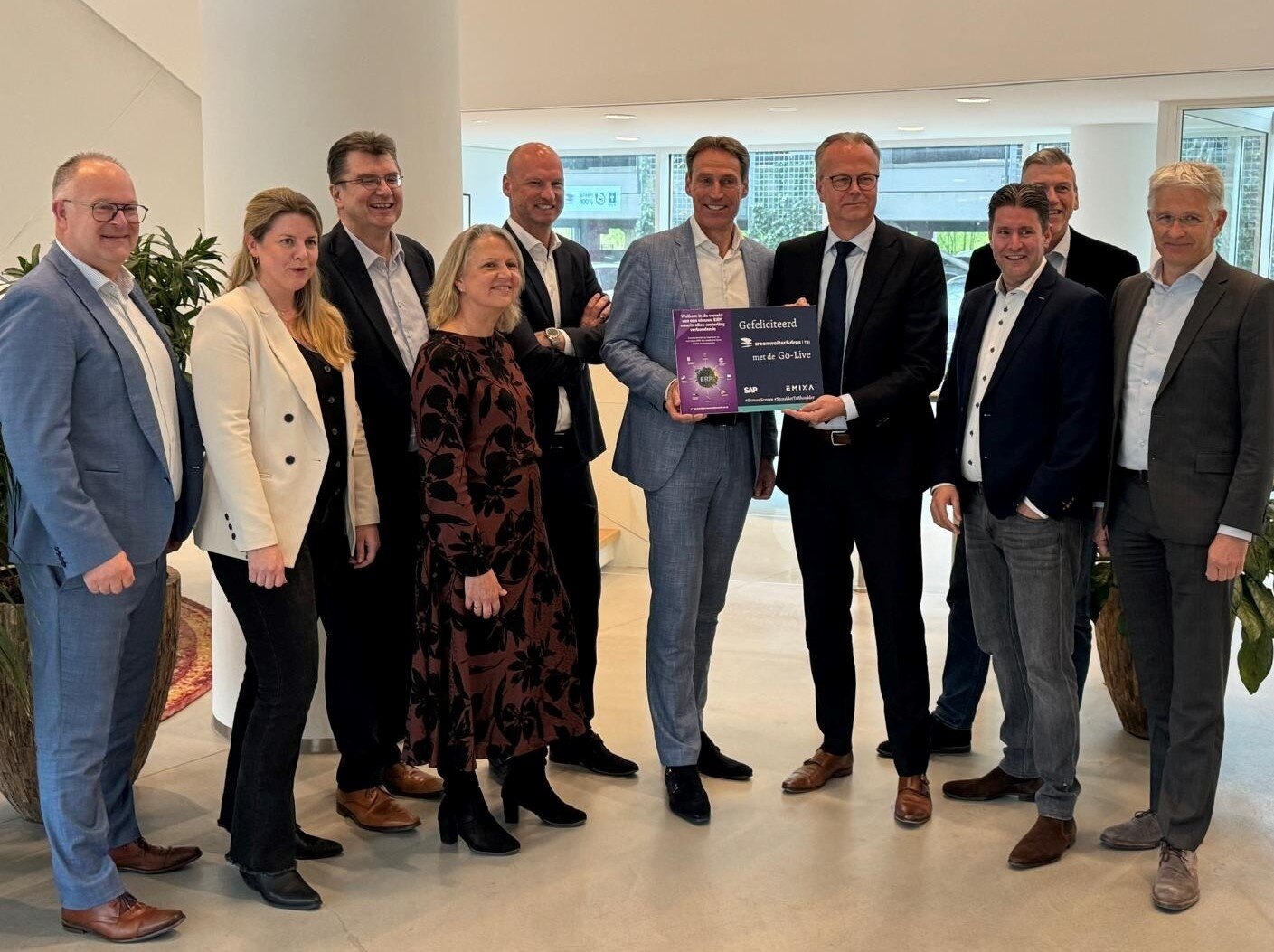 Emixa & Croonwolter&dros Celebrate SAP S/4HANA Implementation Success