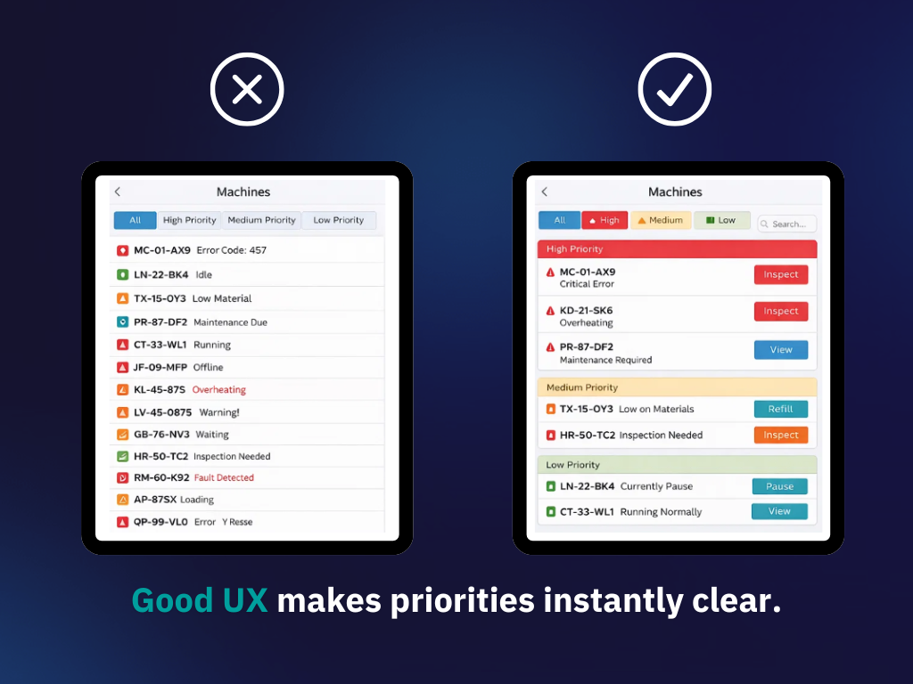 UX in Manufacturing: Design for people, not just for machines