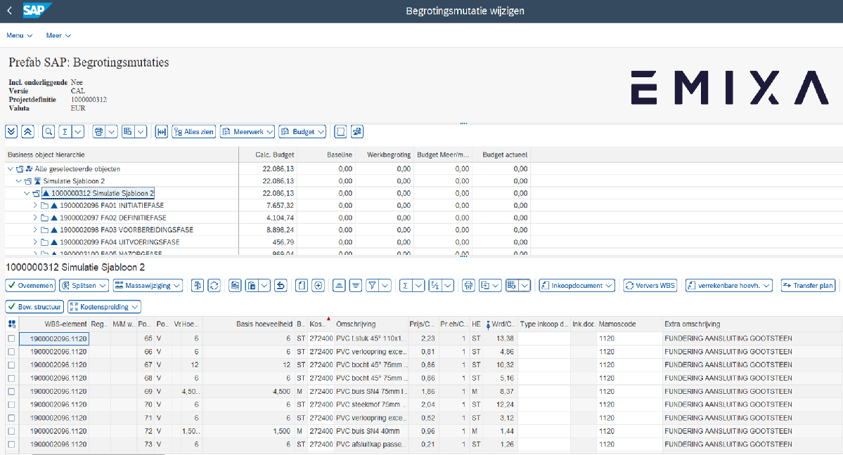 Future-Proof Project Management: Emixa Prefab for SAP S/4HANA